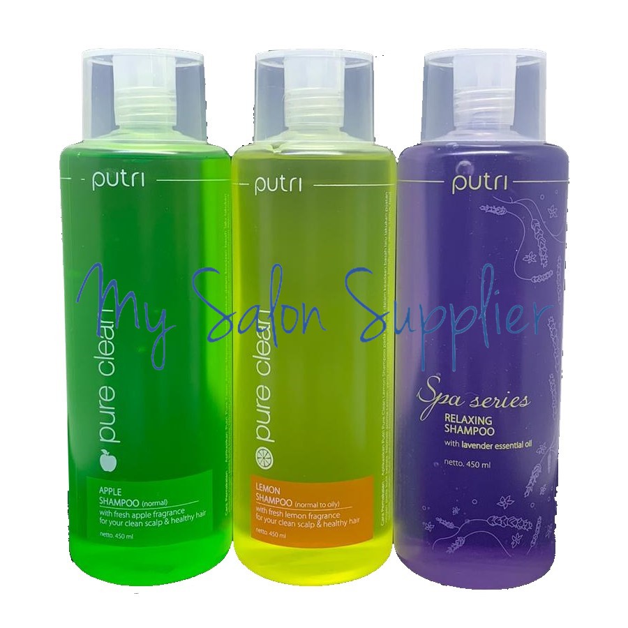 Jual Putri Shampoo Apel / Lemon / Lavender 450ml | Shopee Indonesia
