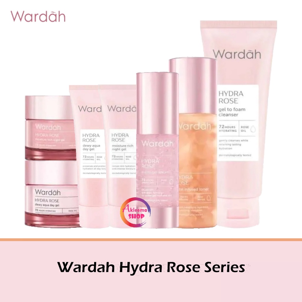 Jual Wardah Hydra Rose Series | Shopee Indonesia