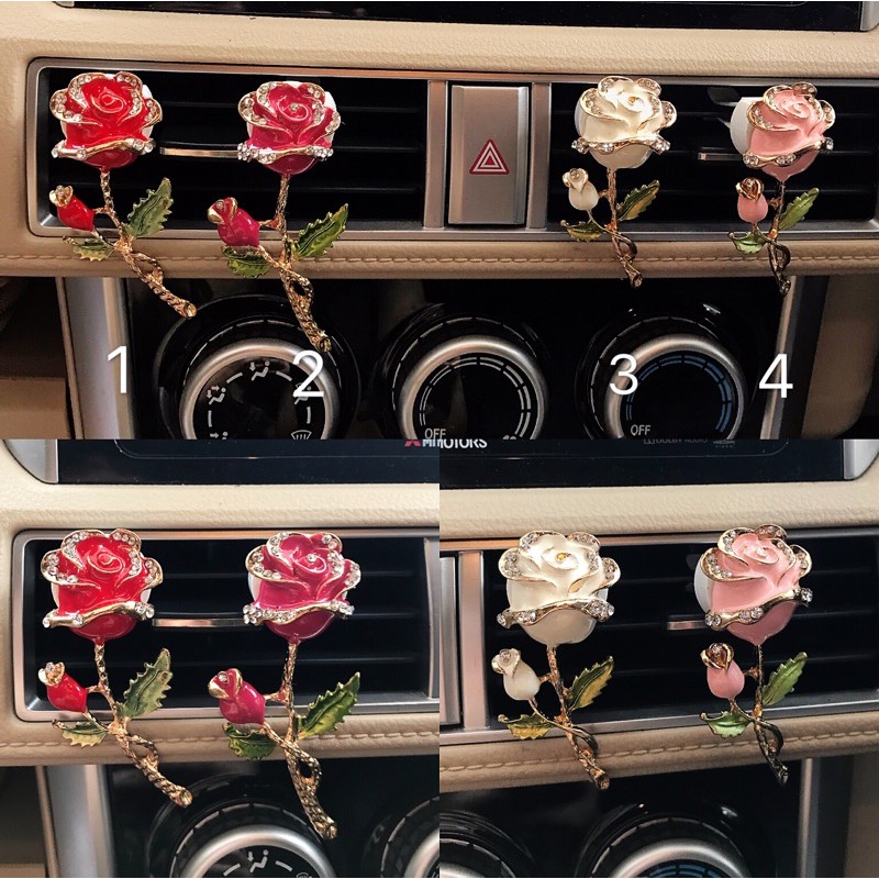 Jual parfume mobil bunga rose jepitan parfume mobil ac Favorit PARFUM ...