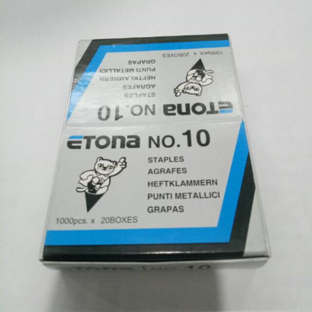 Jual Isi staples Etona No. 10 | Shopee Indonesia