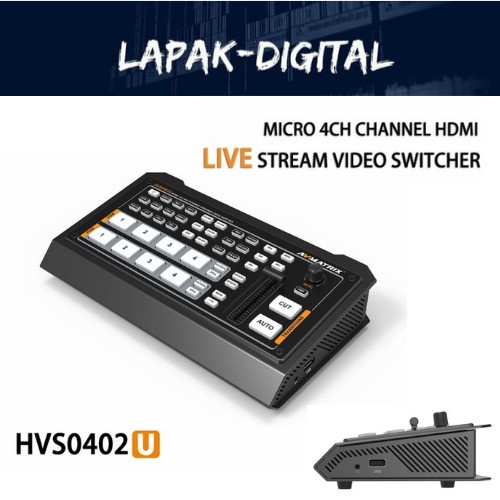 Jual AVMATRIX HVS0402U SWITCHER 4HDMI | Shopee Indonesia