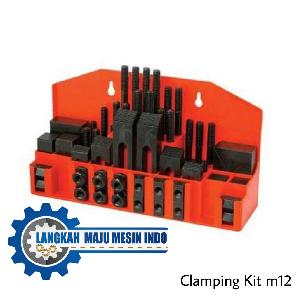 Jual Clamping Kit m12 / Clamp Kit Set m12 / Klem Kit m12 isi 58pc ...