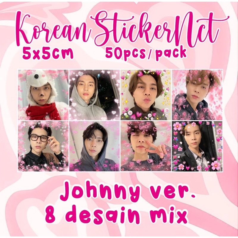 Jual [ VOL 2 ] STICKER DECO PINK CORE KOREAN KPOP MAILS ALA SELLKOR SCRAP BOOK DECO CUTE 5x5 ...