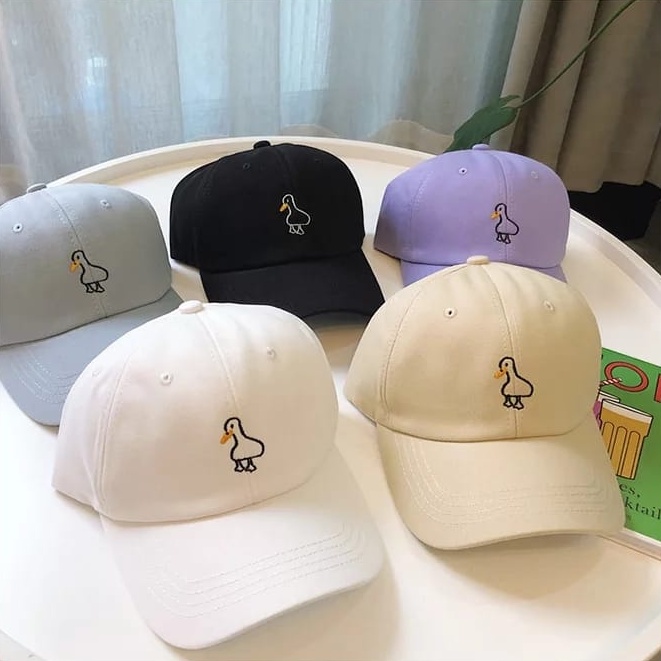 Jual topi baseball dewasa premium unisex / topi bebek / topi smile ...