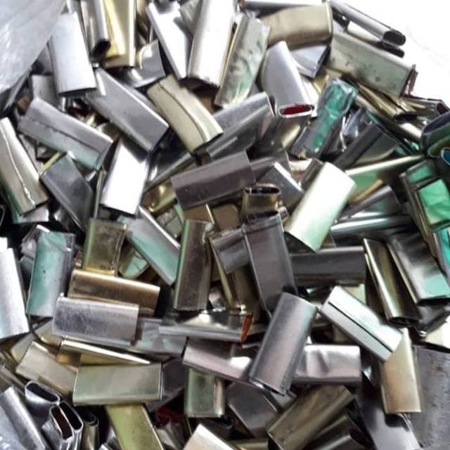 Jual Besi Plat Tali Strap Packing Kayu Kardus Klem Double Flip Tali ...