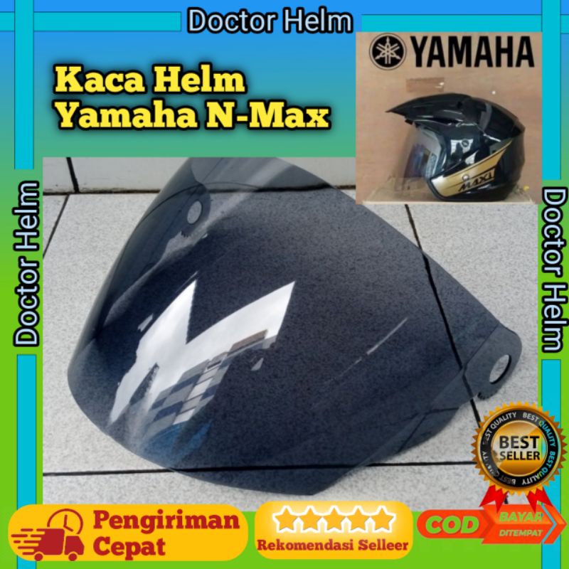 Jual Kaca segala jenis helm yamaha half face, kaca yamaha n max ...