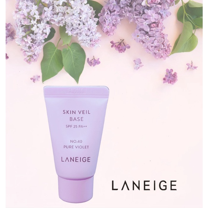 Jual LANEIGE Skin Veil Base No.40 Pure Violet SPF 25 PA++ 10ml ☆New ...