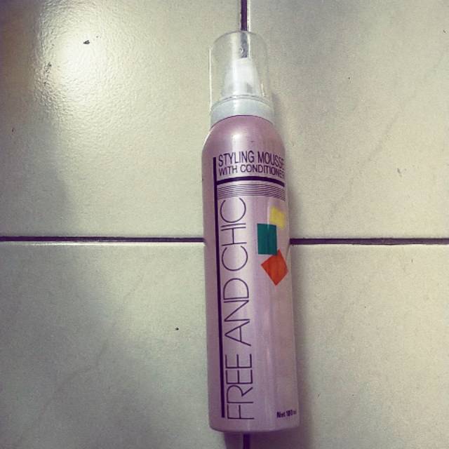 Jual Free & chic styling mousse foam rambut buat style khusus pulau ...