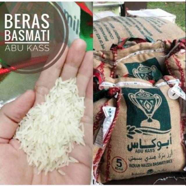 Jual BERAS ABUKAS | BERAS BASMATI | BERAS ARAB | Shopee Indonesia