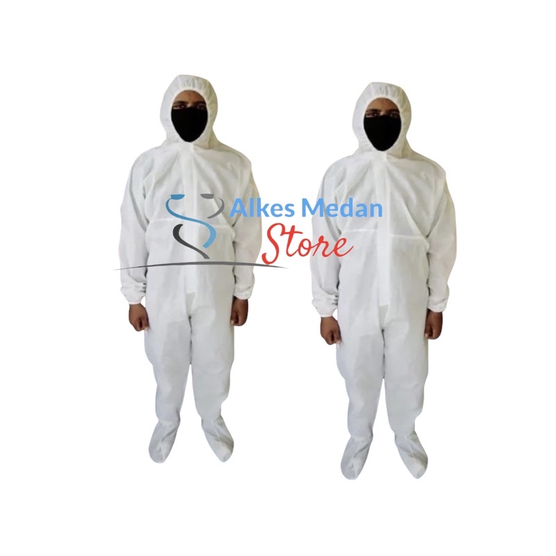 Jual Gown APD / alat pelindung covid Hazmat / Baju hazmat | Shopee ...