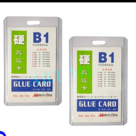 Jual ID Card Case B1 Tempat Kartu Nama Pengenal B 1 Casing Name Tag ...