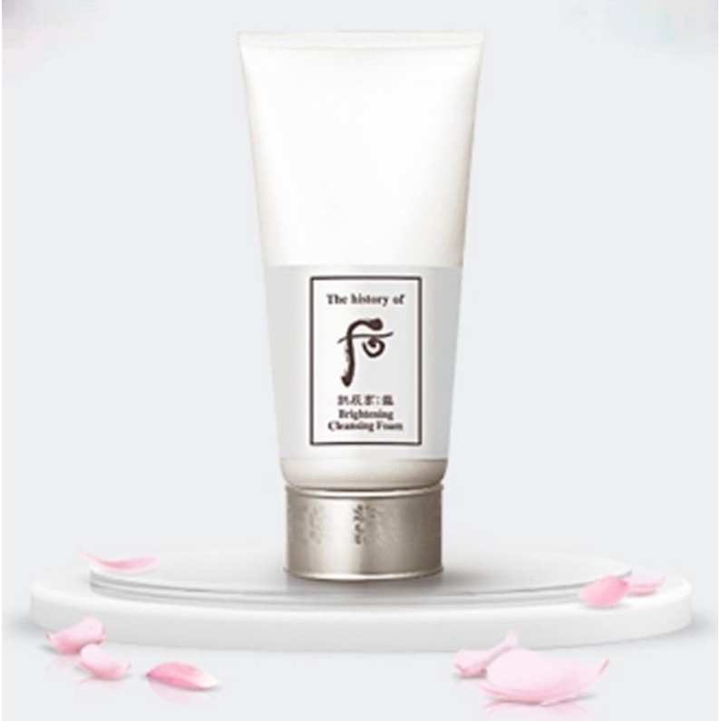 Jual The History of Whoo Seol Brightening Cleansing Foam 40ml /100ml NO ...