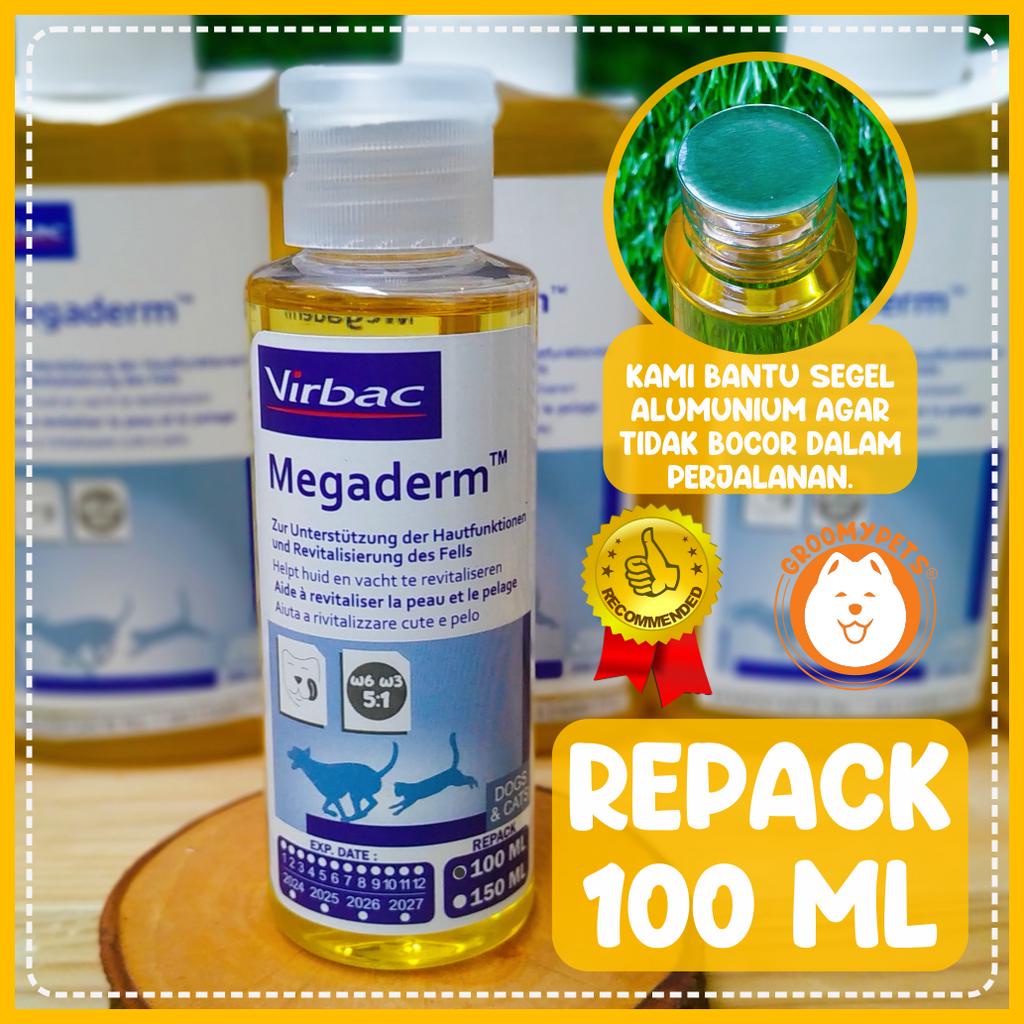 Jual virbac megaderm - vitamin bulu kucing dan anjing - megaderm ...