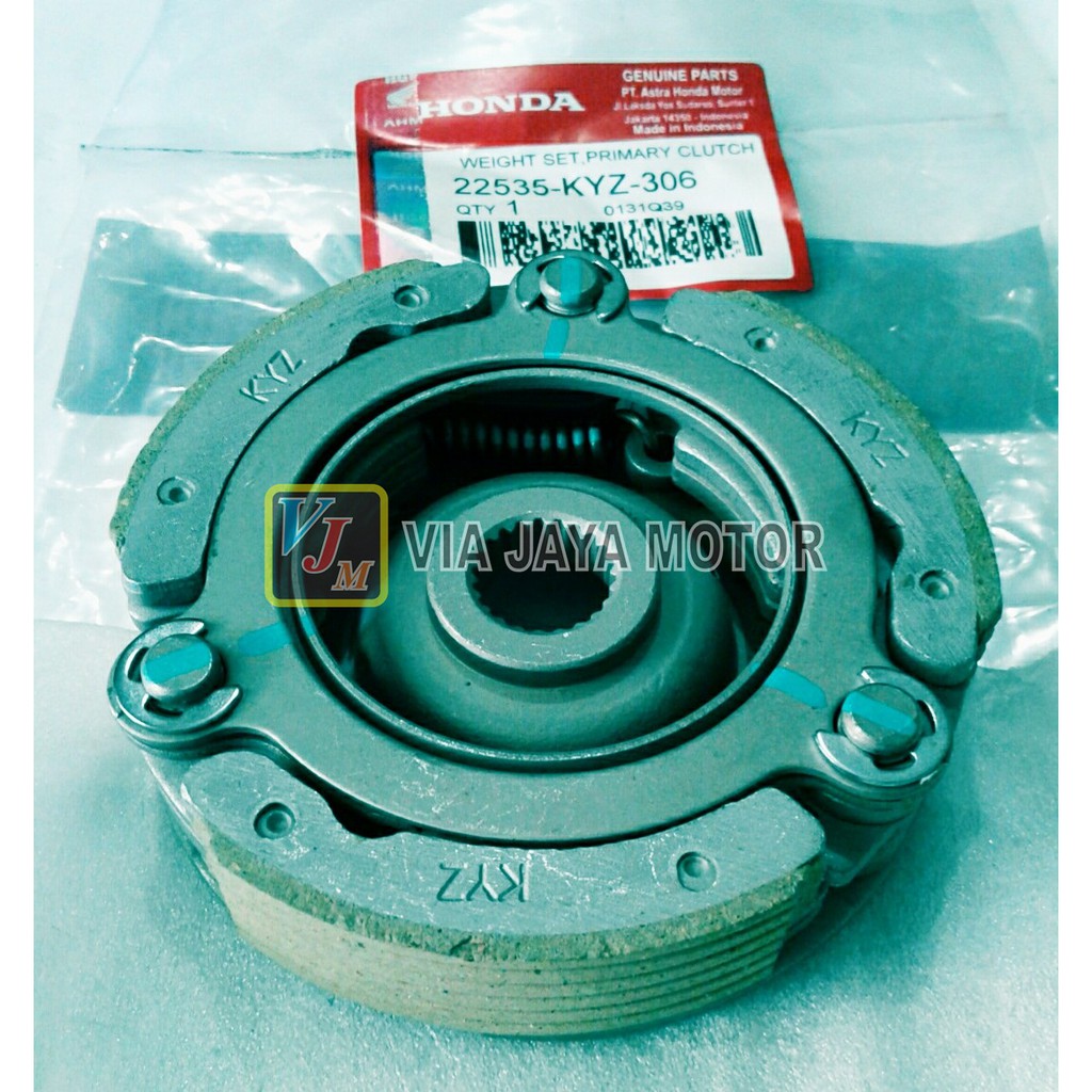 Jual VJM KAMPAS GANDA OTOMATIS KOPLING ASSY SET KOMPLIT PLUS DUDUKAN SUPRA X125 HELM IN 22535 ...
