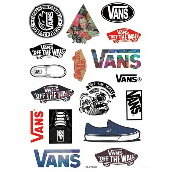 Jual stiker vans / stiker tumbrl /stiker sepatu vans / stiker distro ...