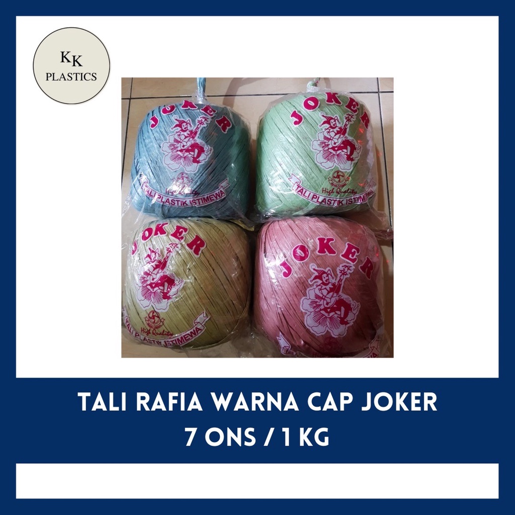 Jual TALI RAFIA WARNA-WARNI | TALI RAPIA WARNA | TALI PLASTIK | TALI ...