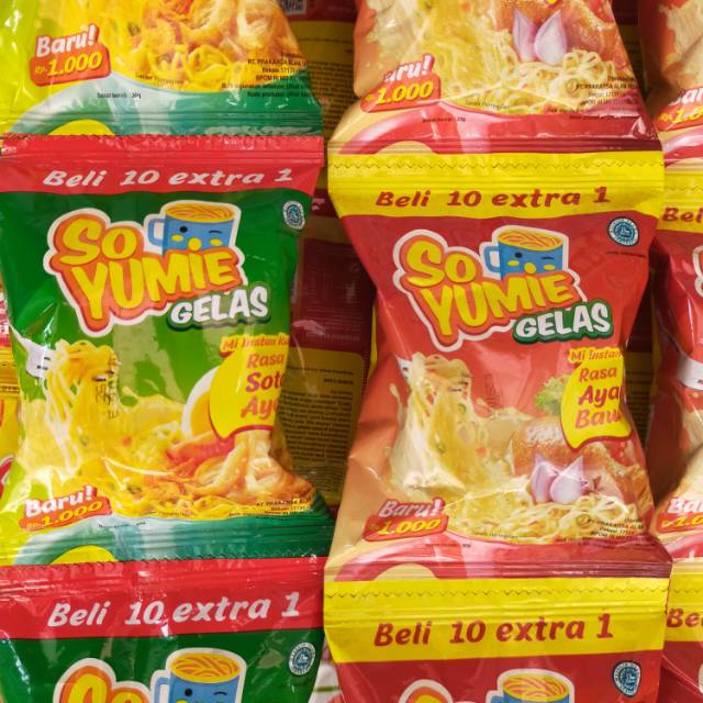 Jual So Yumie Gelas isi 10 | Shopee Indonesia