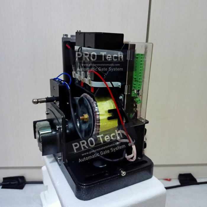 Jual AUTOMATIC SLIDING GATE MOTOR DC 600KG PEMBUKA PINTU OTOMATIS ...