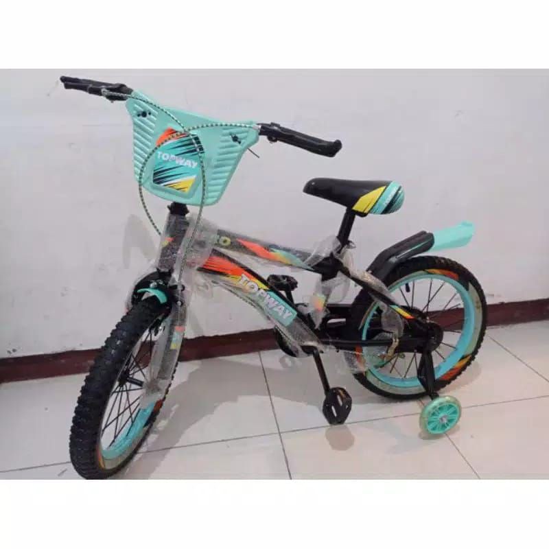 Jual SEPEDA ANAK BMX 16 INCH TOPWAY BAN POMPA NEW / SEPEDA ANAK ...