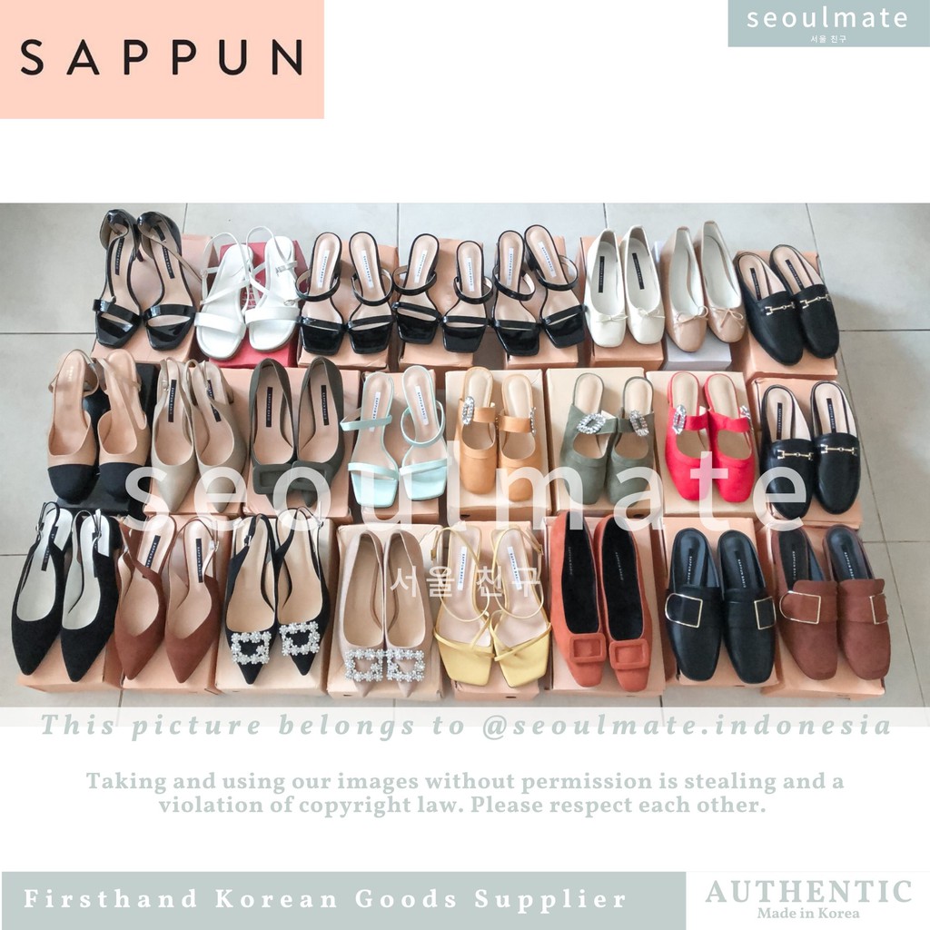 Jual PO SAPPUN SHOES by Seoulmate - 1STHAND ORIGINAL FROM KOREA ...