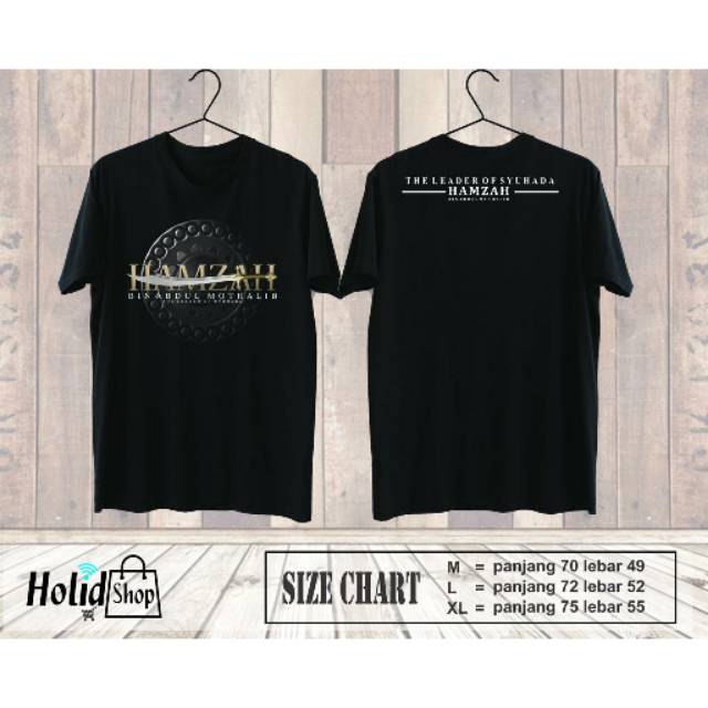 Jual Kaos Pria Hamzah Bin Abdul Muthalib Lengan Pendek Suri Tauladan ... Jual Kaos Pria Hamzah Bin Abdul Muthalib Lengan Pendek Suri Tauladan ...