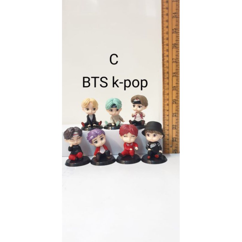 Jual figure BTS K-Pop Tiny tan set isi 7 pcs | Shopee Indonesia