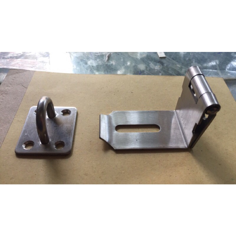 Jual overval gembok siku stainless steel 4" | Shopee Indonesia