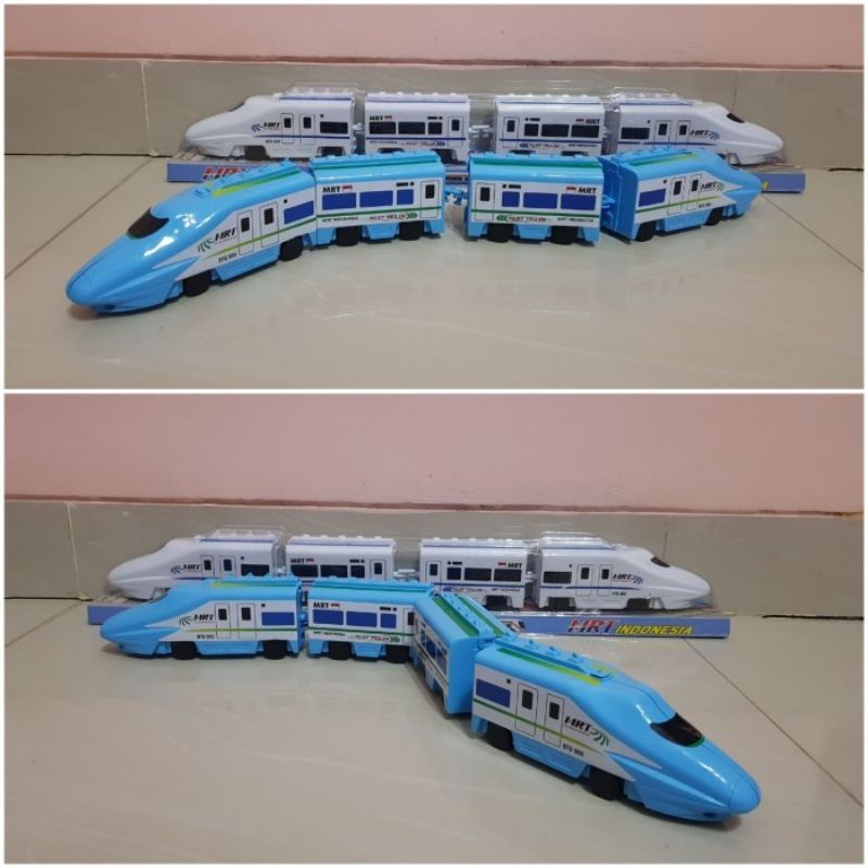 Jual Mainan Kereta Api MRT Indonesia - Miniatur Train Cepat Anak Laki Cowok | Shopee Indonesia