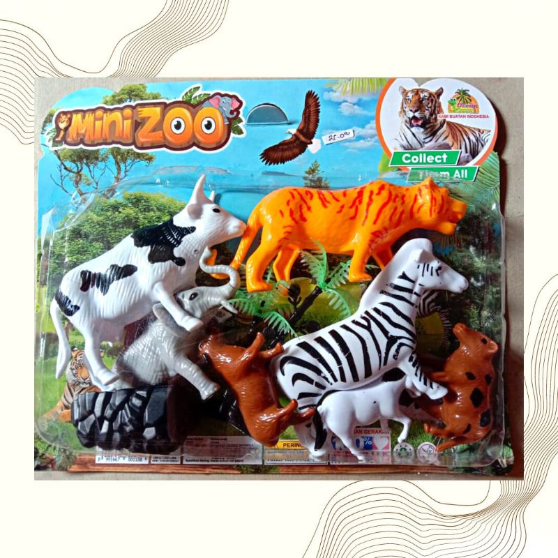 Jual TM | MAINAN HEWAN ZEBRA SAPI GAJAH HARIMAU | MAINAN PERAN HEWAN ...