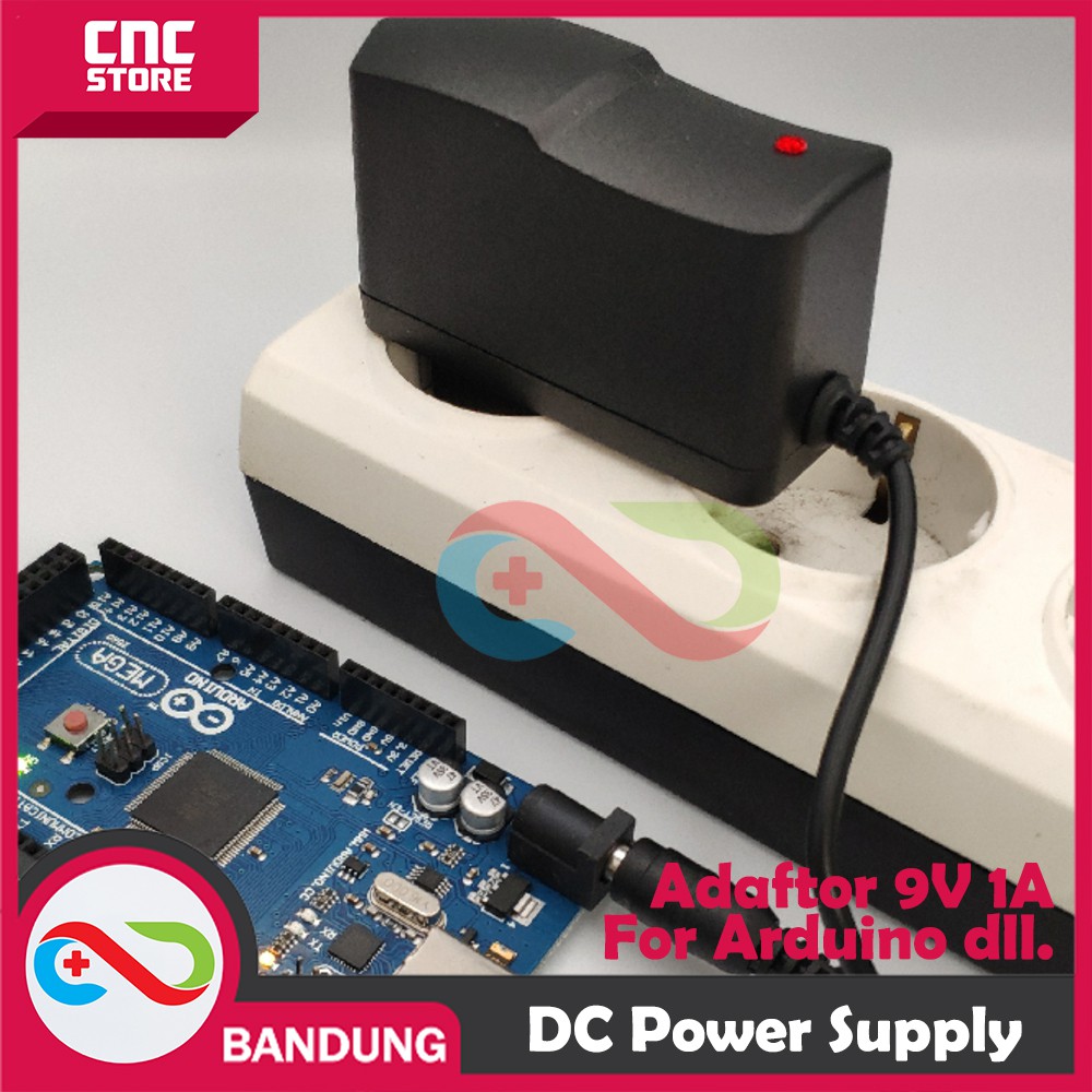 Jual ADAPTOR 9V 1A DC POWER SUPPLY FOR ARDUINO UNO NANO MEGA | Shopee ...