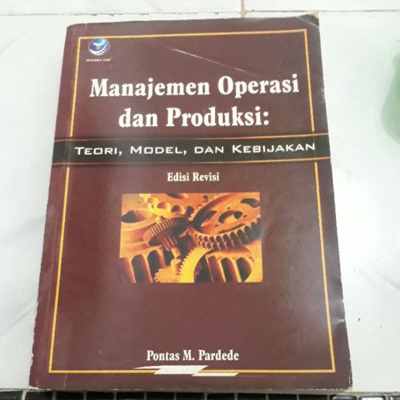 Jual MANAJEMEN OPERASI DAN PRODUKSI EDISI REVISI ORIGINAL | Shopee ...
