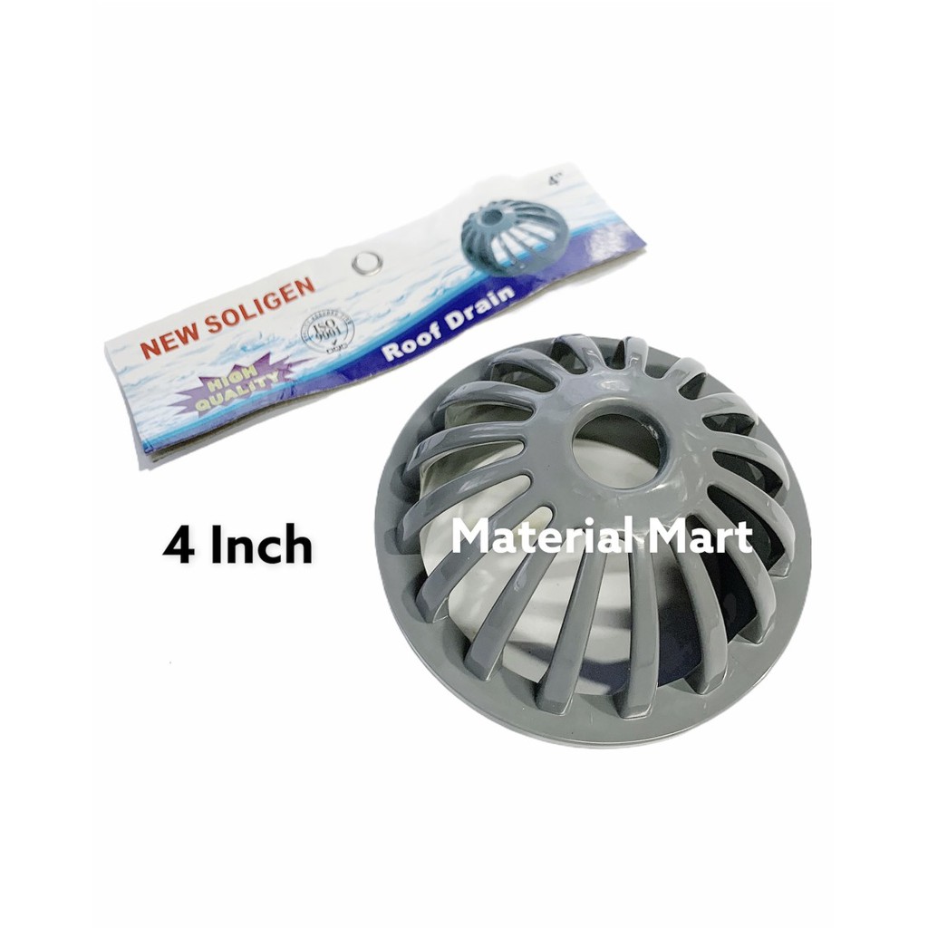 Jual Roofdrain PVC 3 Inch | Roof Drain 4" | Saringan Pembuangan Talang ...