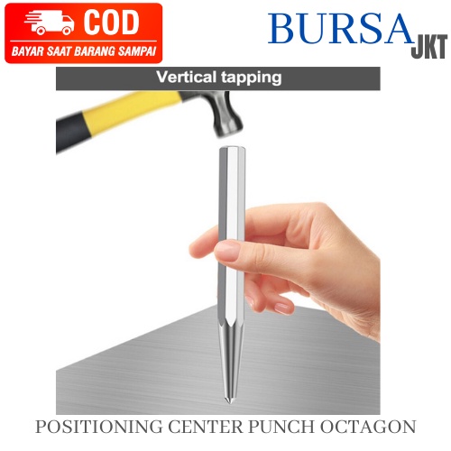 Jual CENTER PUNCH HAMMER DRIP PEMBUAT MARKING TITIK BOR UKURAN BESAR 4. ...