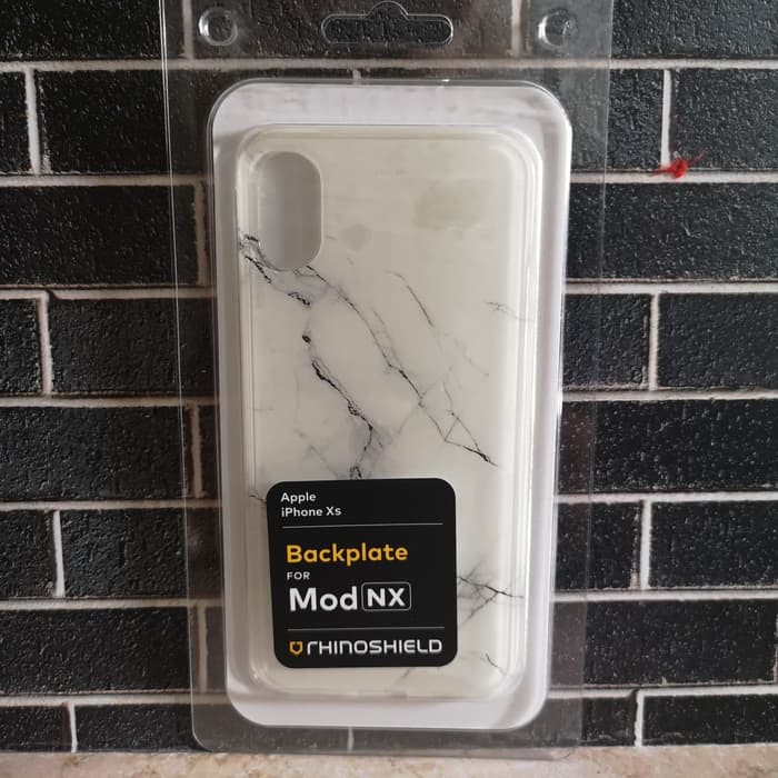 Jual Rhinoshield MOD NX For Iphone XS Backplate Roma White Marble ...