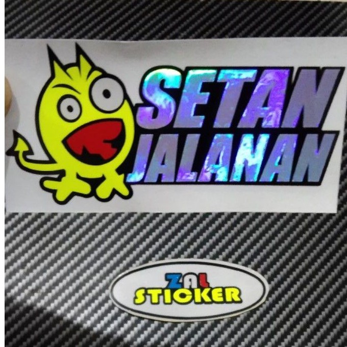 Jual sticker setan jalanan sticker cutting | Shopee Indonesia