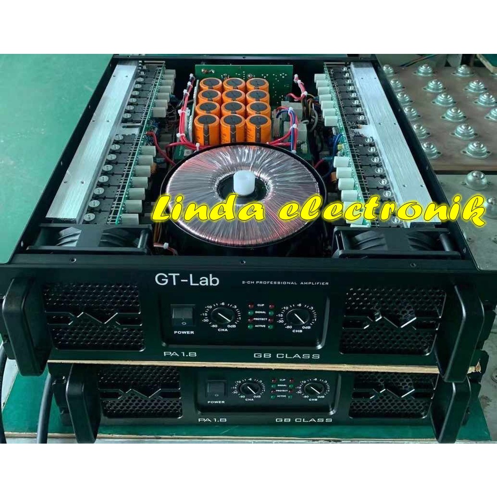 Jual power amplifier gt lab pa 1.8 GT LAB PA1.8 ORIGINAL | Shopee Indonesia