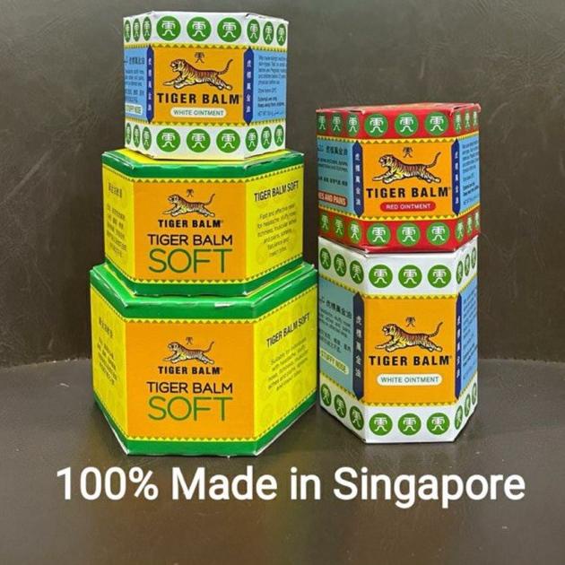 Jual Tiger Balm Original Singapore Balsem Tiger Balsam Macan Harimau ...