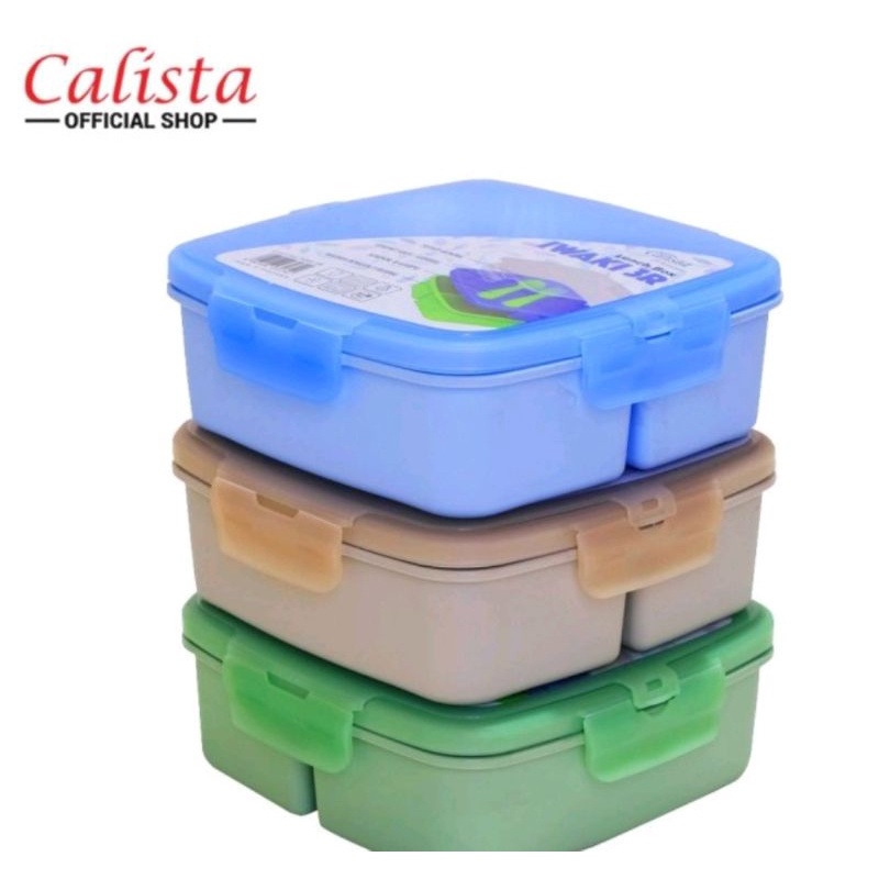 Jual Calista premium lunch box Iwaki 3R | Shopee Indonesia