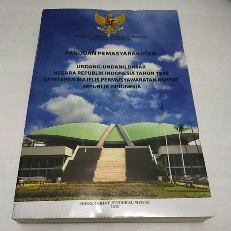 Jual ORIGINAL PANDUAN PEMASYARAKATAN UNDANG UNDANG DASAR NEGARA REPUBLIK INDONESIA 1945 | Shopee ...