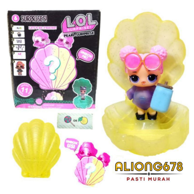 Jual Mainan Lol Surprise Big Sister Kerang Edisi 01 Cm /Surprise Lol ...