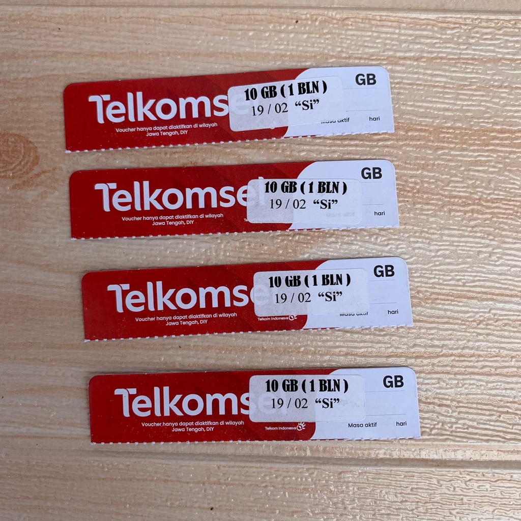 Jual VOUCHER TELKOMSEL 10GB 30 HARI (LOKAL DIY JATENG) | Shopee Indonesia