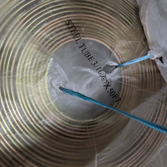 Jual ledeng besi diameter luar 5mm 3/16 3 16 paling kecil meteran harga ...