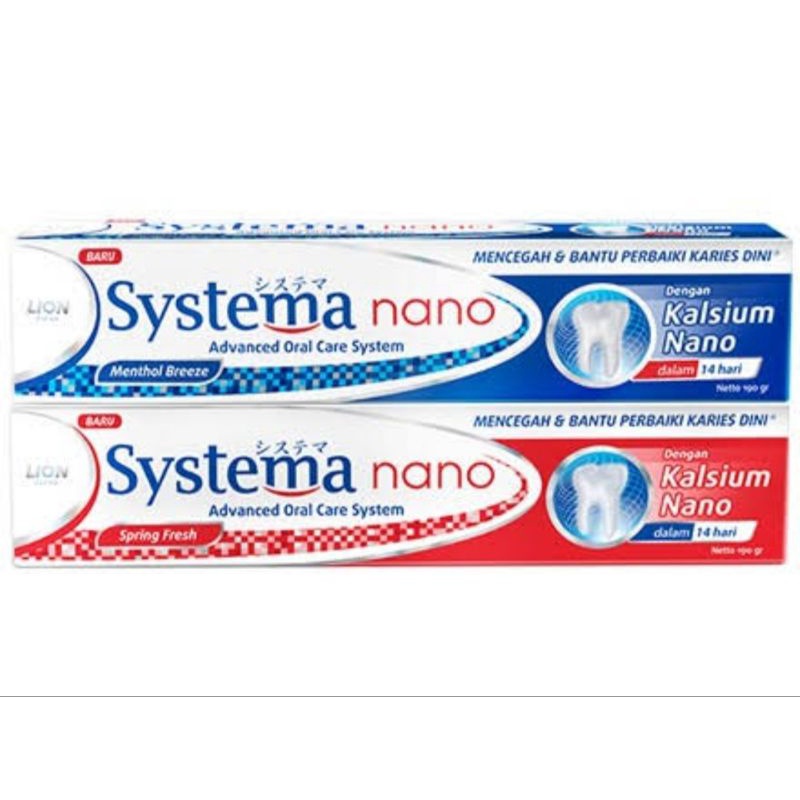 Jual Systema nano pasta gigi 190gr | Shopee Indonesia