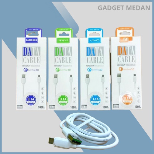 Jual KABEL DATA BRANDED KB-03 FAST CHARGING White- Gadgetin.id1 ...