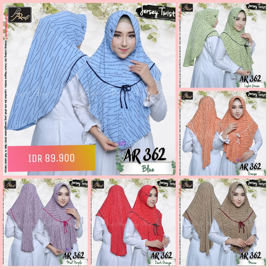 Jual AR 362 (Original Hijab Ar Rafi) | Shopee Indonesia
