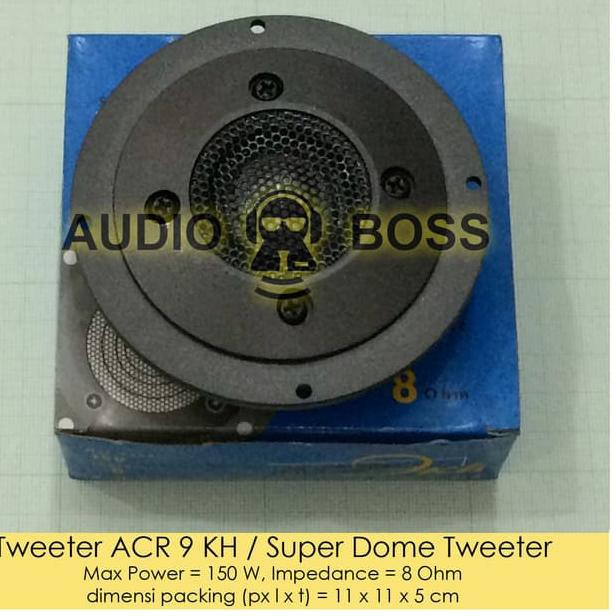 Jual Tweeter ACR 9 KH / Super Dome Tweeter | Shopee Indonesia