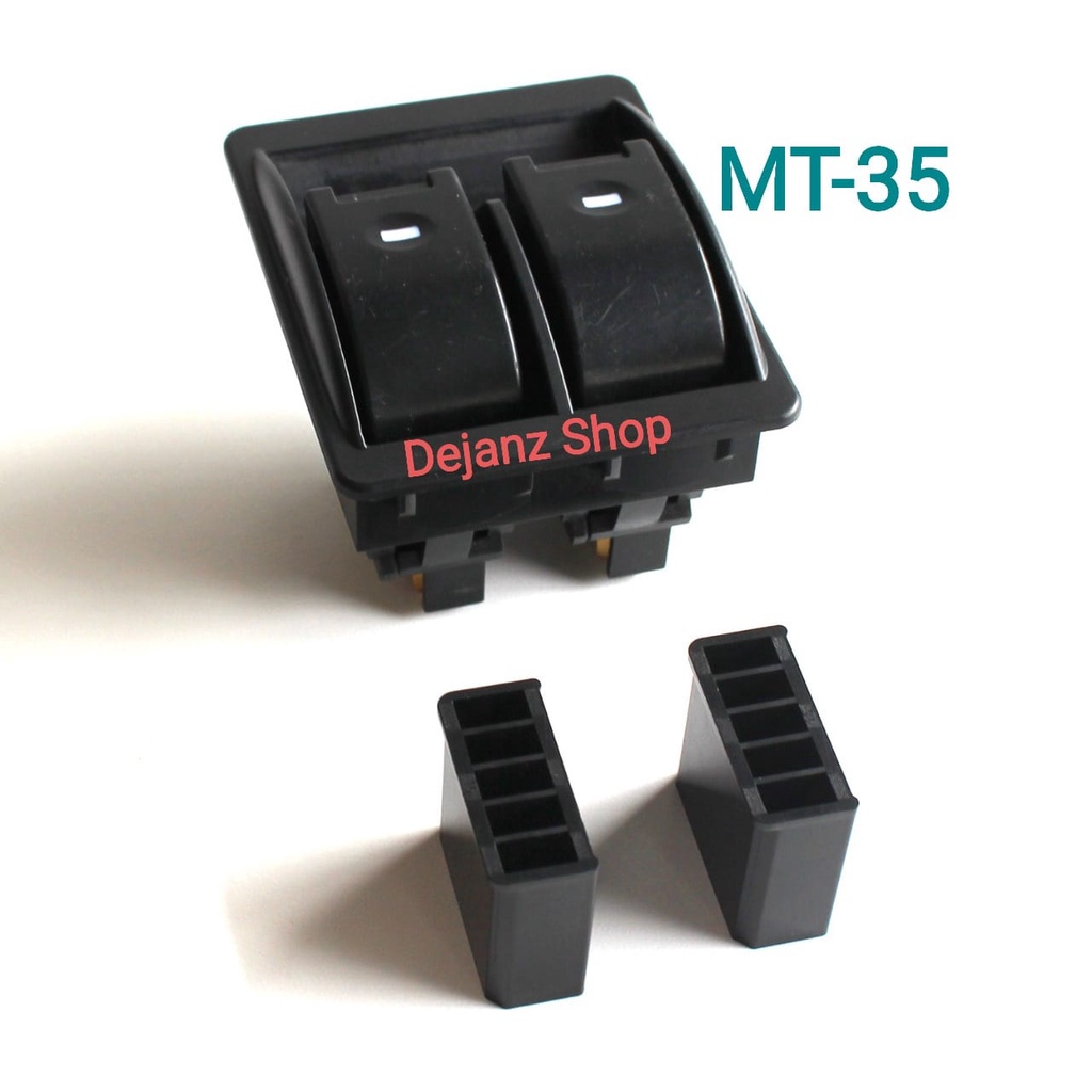 Jual Saklar Power Window Universal Double 2 in 1.Model Congkel Tarik ...