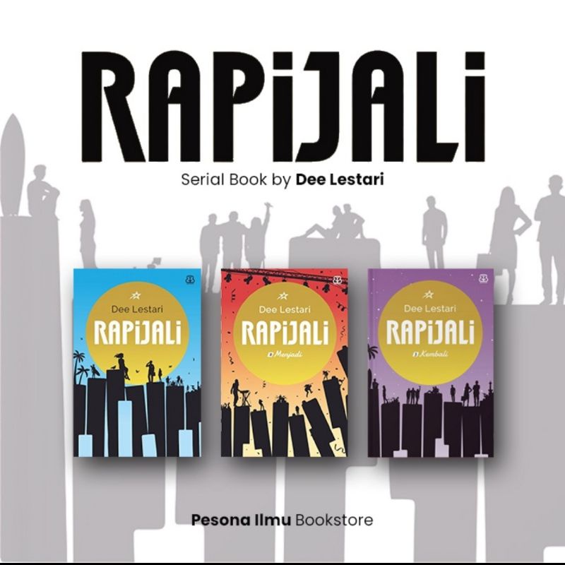 Jual [Original] Novel Rapijali 1 2 3 (Mencari Menjadi Kembali) - Dee ...