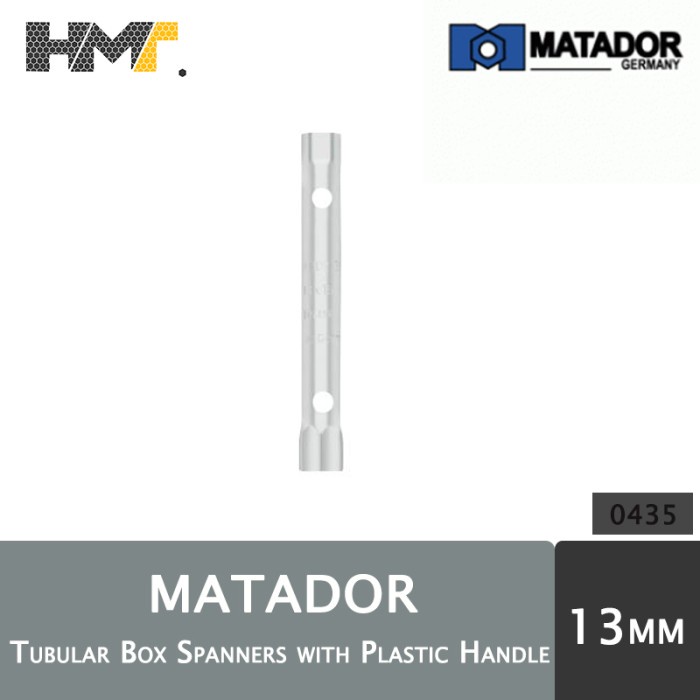 Jual MATADOR 0435 Tubular Box Spanners With Plastic Handles 13 x 230 mm ...