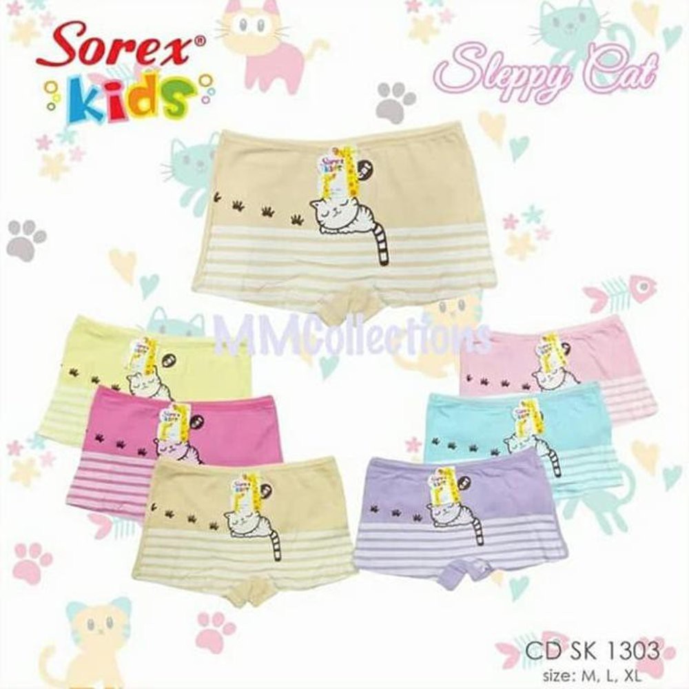 Jual Celana Dalam Anak Perempuan Boxer Sorex Kids Sk 1303 / MA211 | Shopee Indonesia